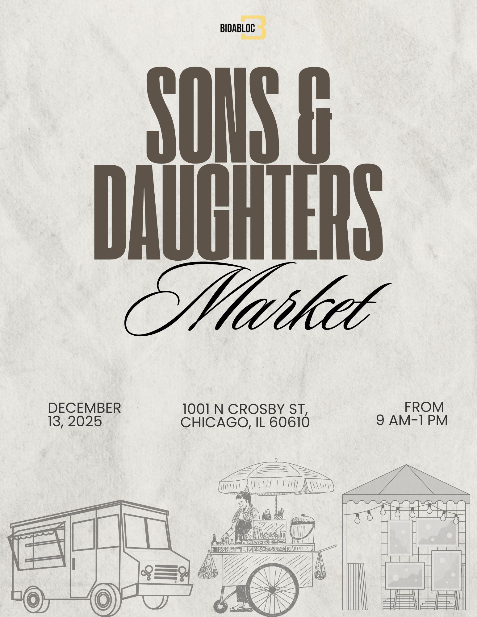 Sons & Daughter Market - Vendor Pass